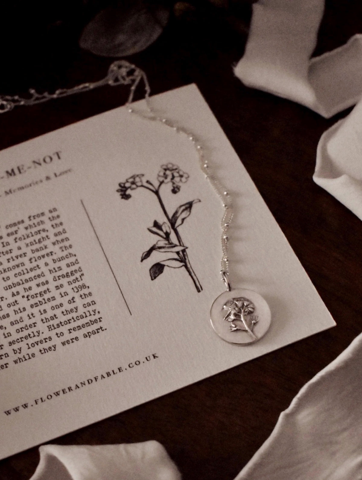 Coin Sentiment Charms– Flower & Fable